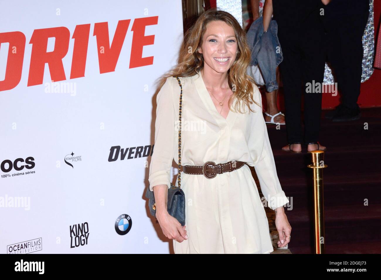 Laura Smet attending the Overdrive Premiere at the Gaumont Capucines ...