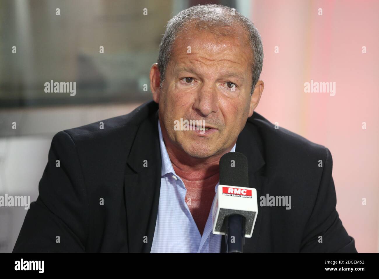 Exclusive - Rolland Courbis at the 'Manu and Coach' sport talk show on ...
