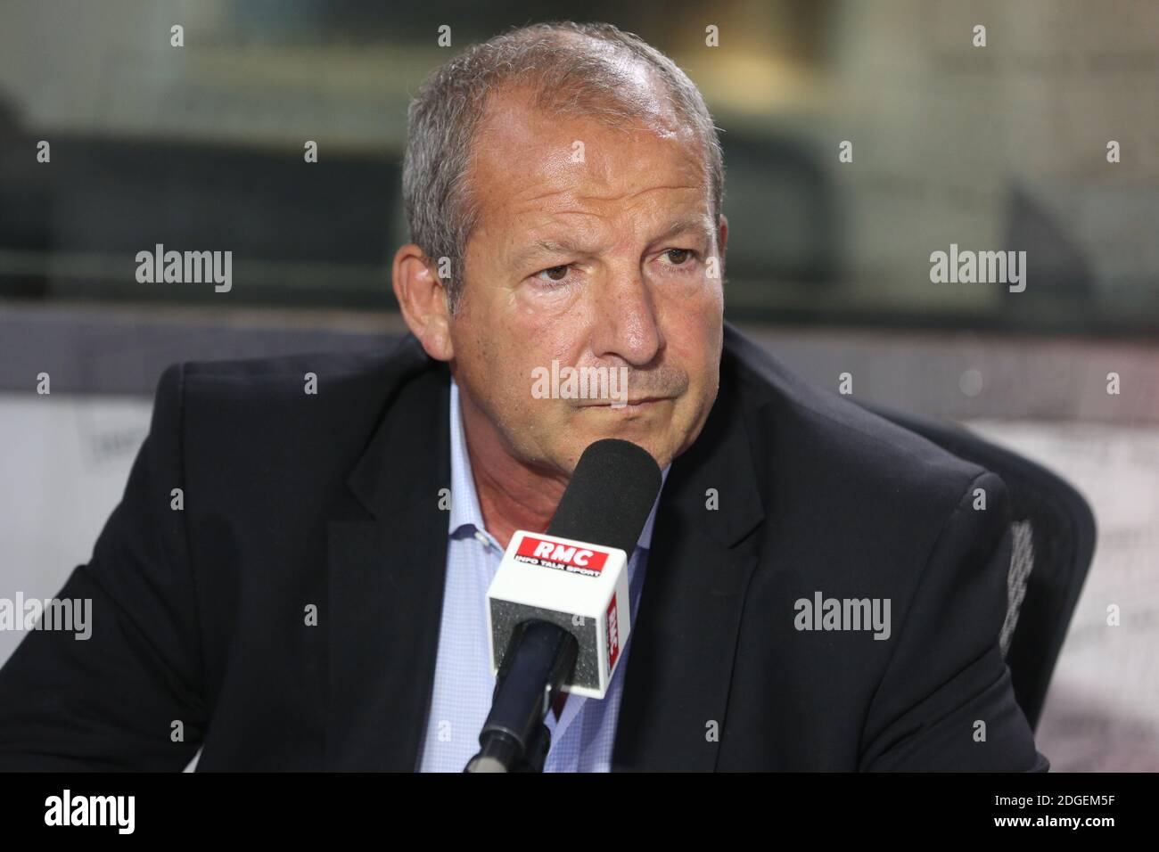 Exclusive - Rolland Courbis at the 'Manu and Coach' sport talk show on ...