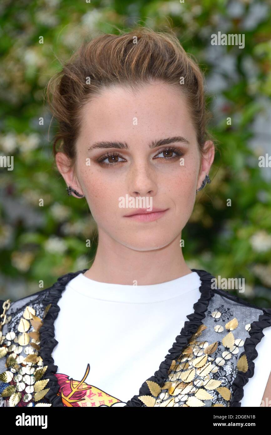 Emma Watson attending a photocall at the Bristol Hotel in Paris, France ...