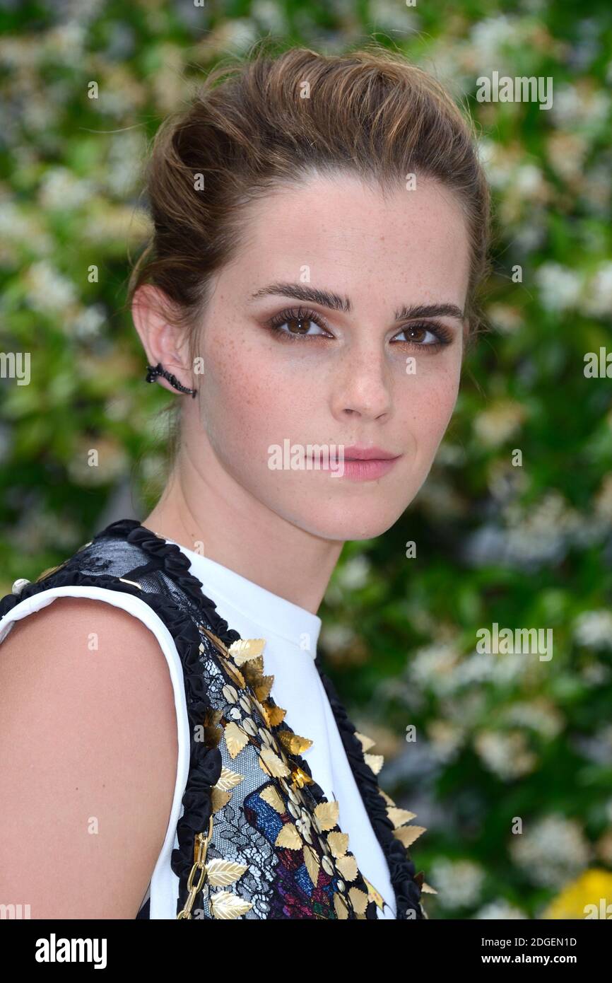 Emma Watson attending a photocall at the Bristol Hotel in Paris, France ...
