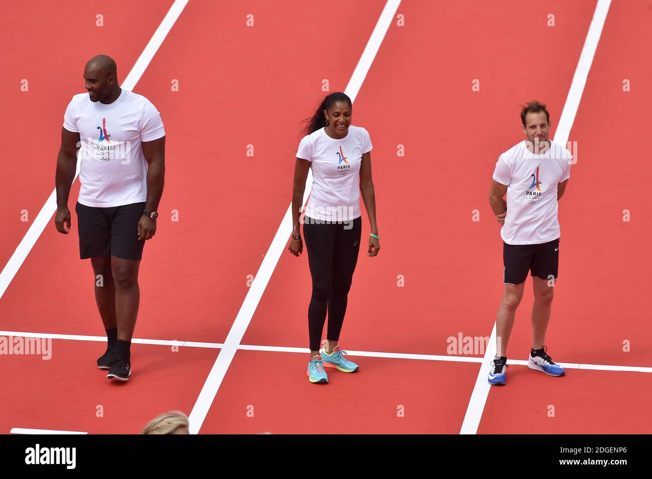 Teddy Rinner, Marie-Jose Perec and Renaud Lavillenie attend events to ...