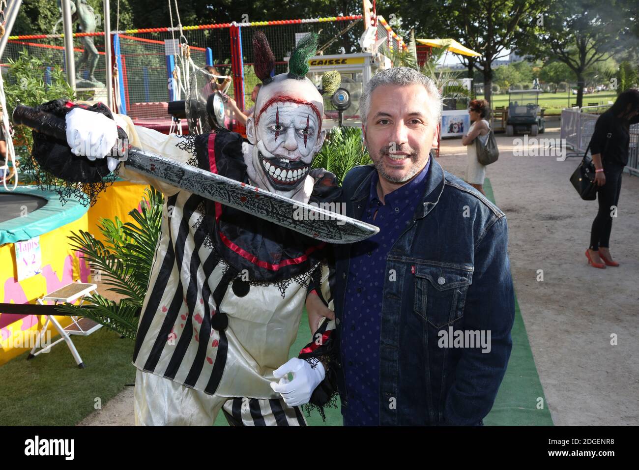 Atmen Kelif attending the opening of the 34rd Annual Fete des Tuileries ...