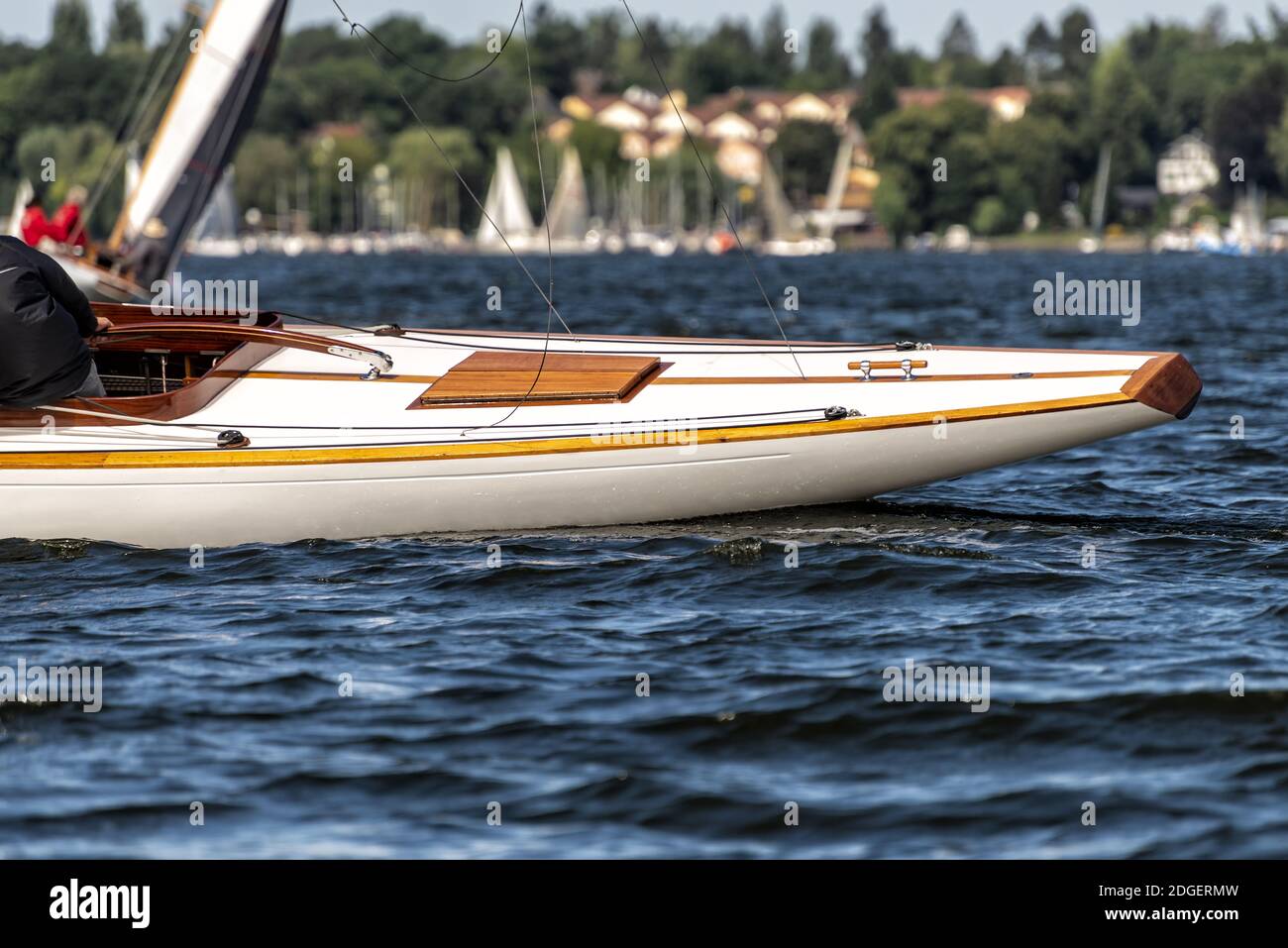 Stern of a classic yacht hi-res stock photography and images - Alamy