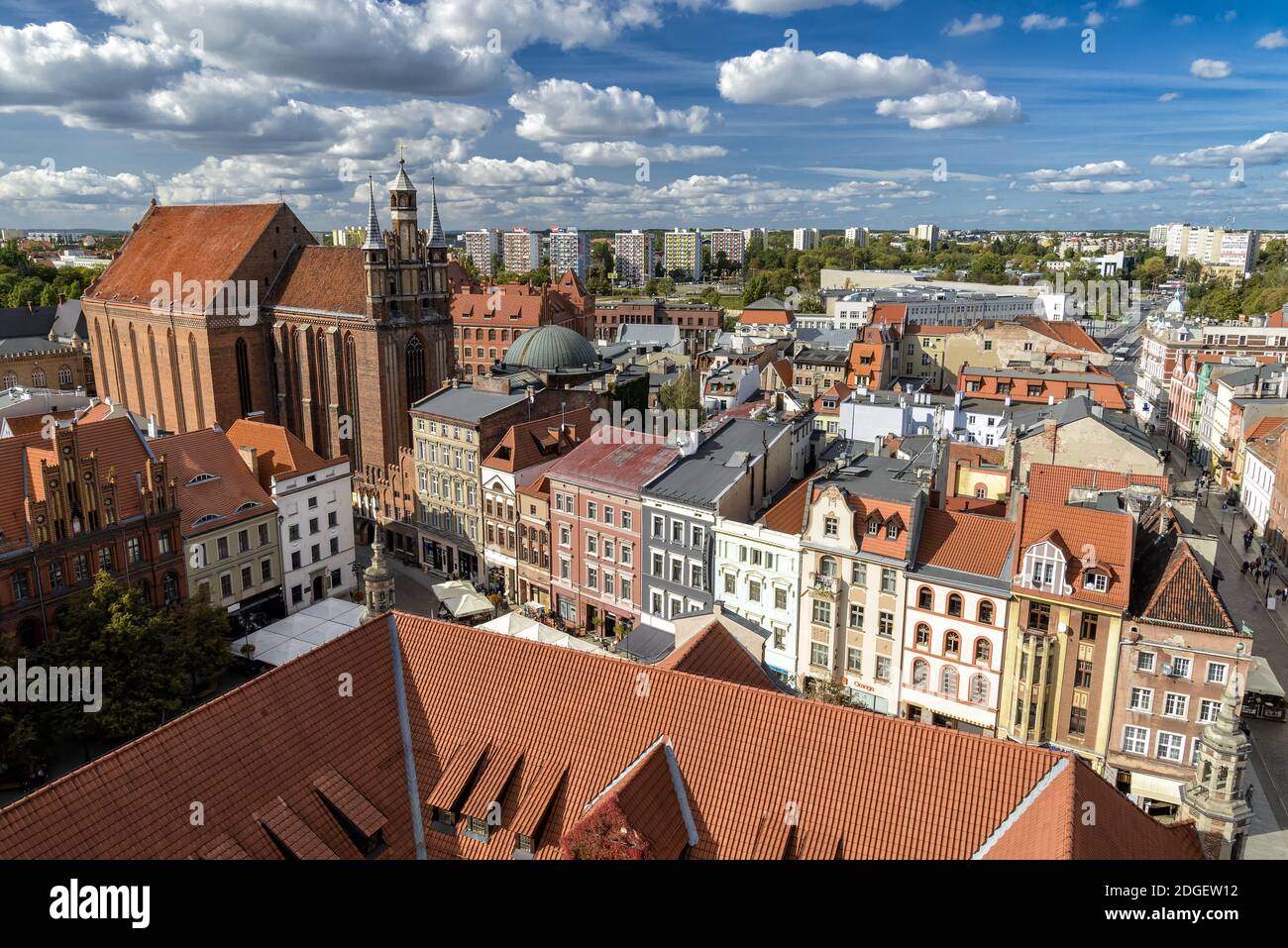 Oldtown of Torun in Poland Stock Photo - Alamy