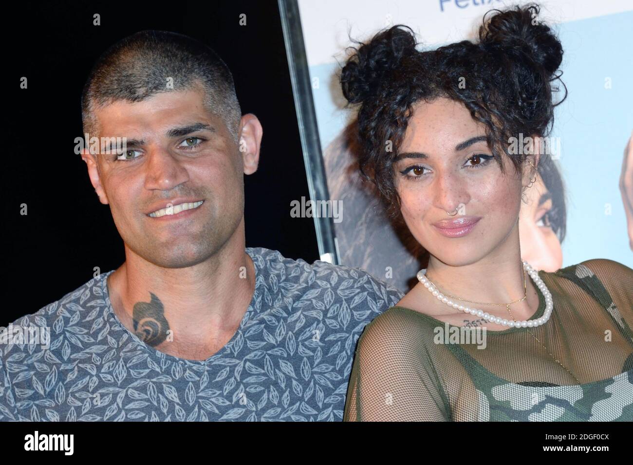 Sam Mirhosseini et Camelia Jordana assistent a la premiere du flm ...