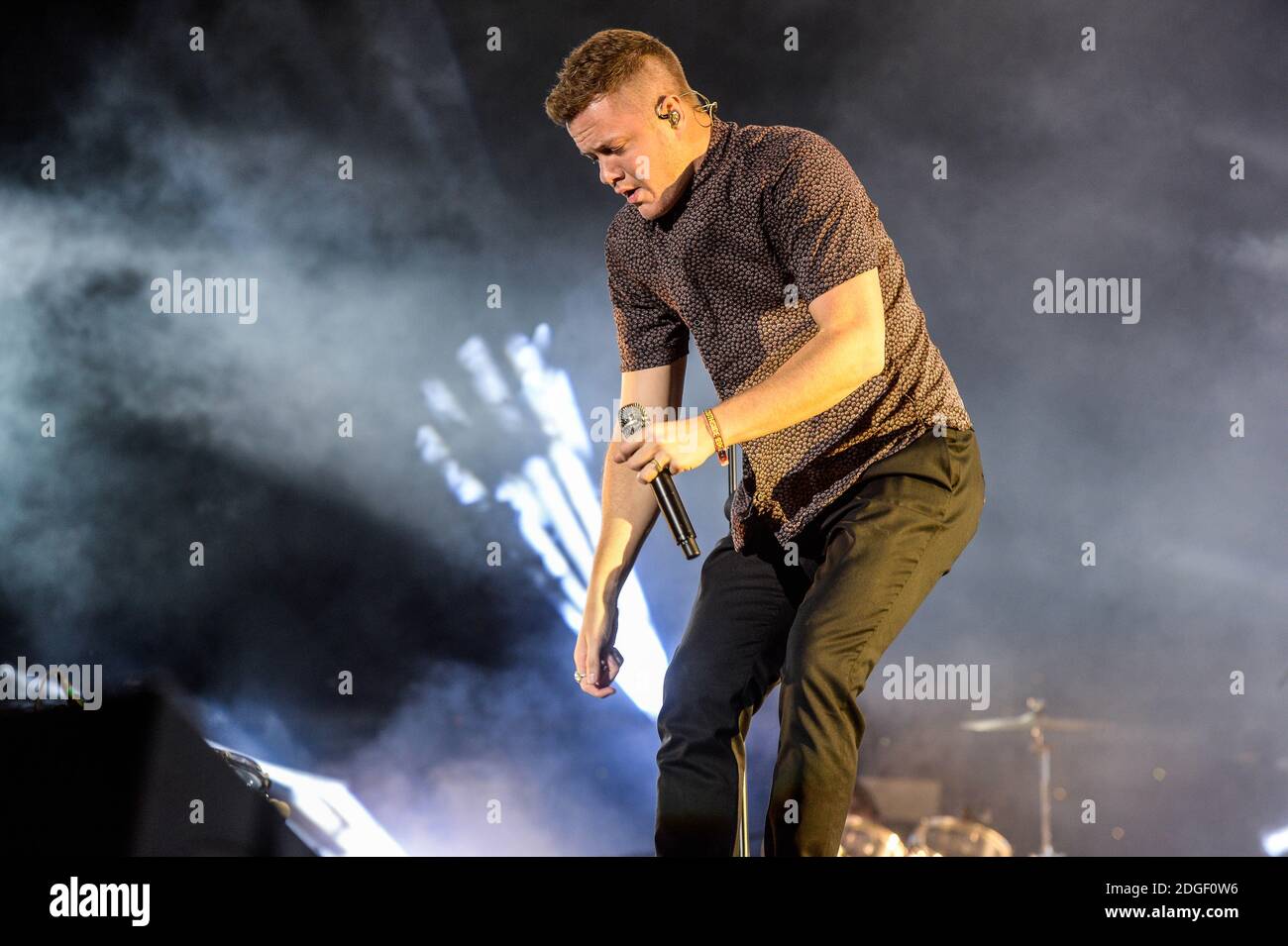 Imagine Dragons performing live on stage during Southside Festival in ...