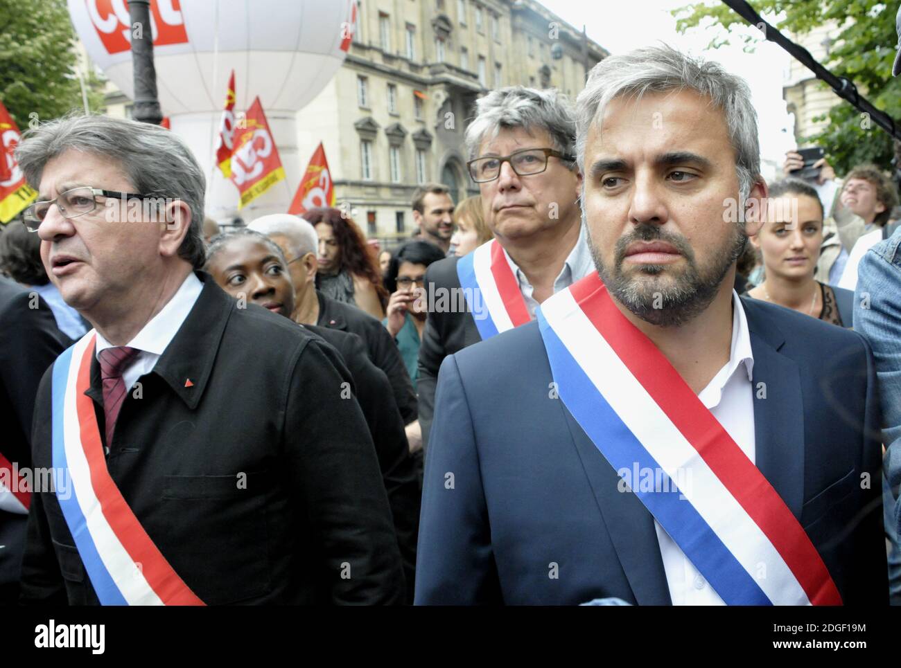 Jean-Luc Melenchon and France Insoumise Francois Ruffin, Alexis ...