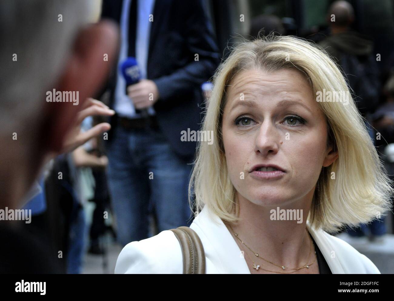 La Republique en Marche party MP Barbara Pompili arrives to the ...