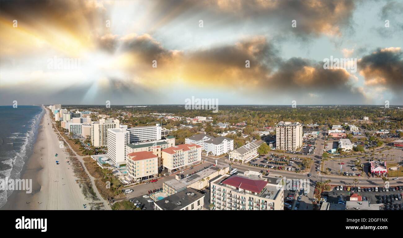 Myrtle beach aerial hi-res stock photography and images - Alamy