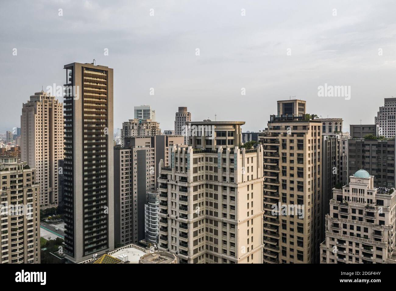 Cityscape taichung city skyscrapers hi-res stock photography and images ...