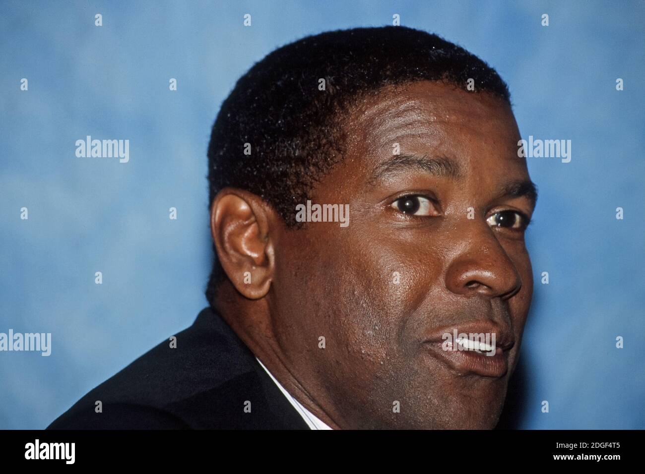 Denzel Washington at the "Man on Fire" Press Event, April 17th, 2004 ...