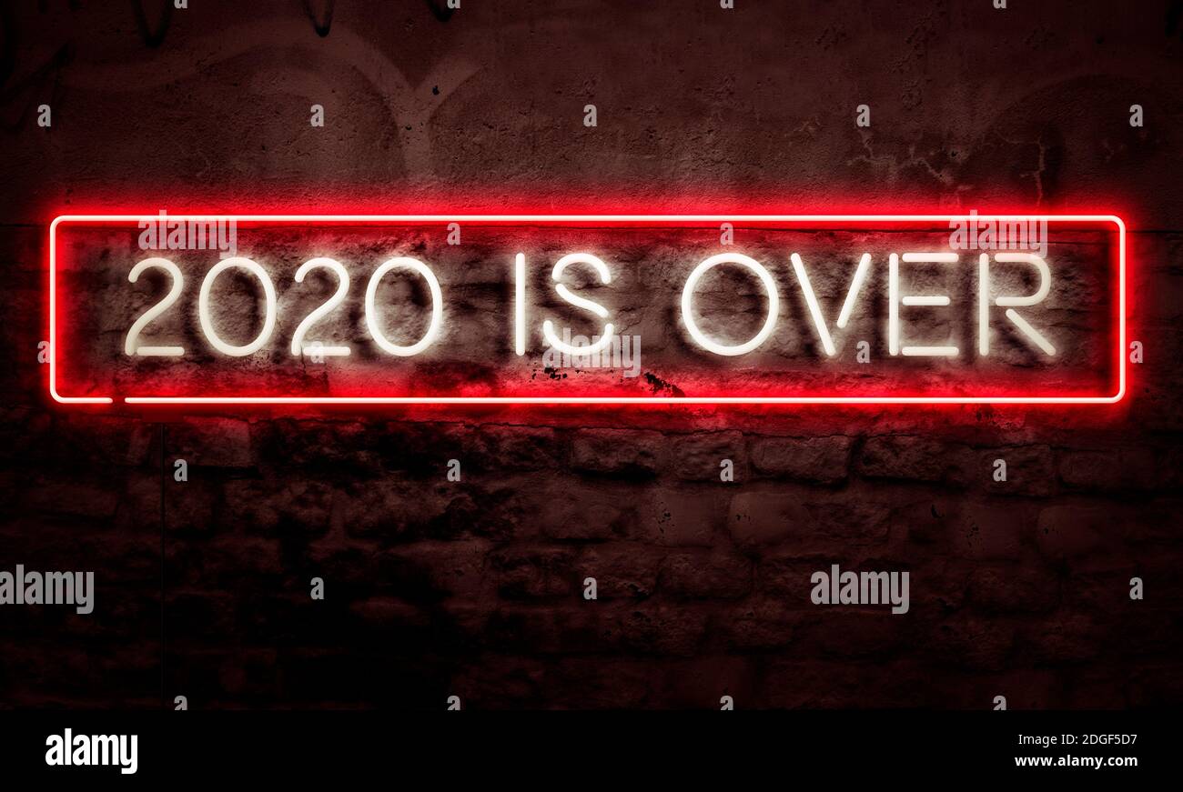 2020 neon hi-res stock photography and images - Alamy