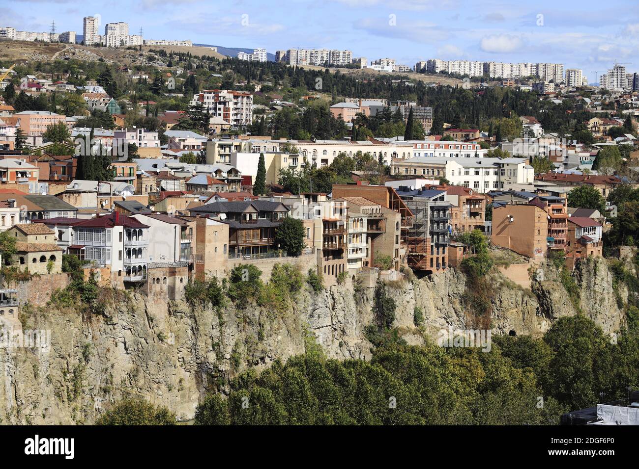 Old Town of Tiflis, Tbilisi, Georgia Stock Photo - Alamy