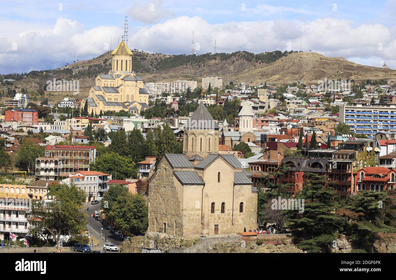 Old Town of Tiflis, Tbilisi, Georgia Stock Photo - Alamy