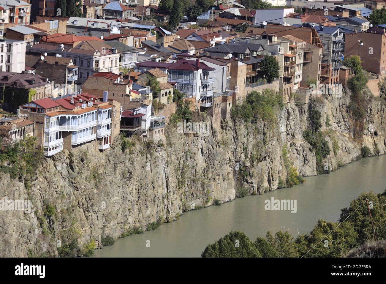 Old Town of Tiflis, Tbilisi, Georgia Stock Photo - Alamy