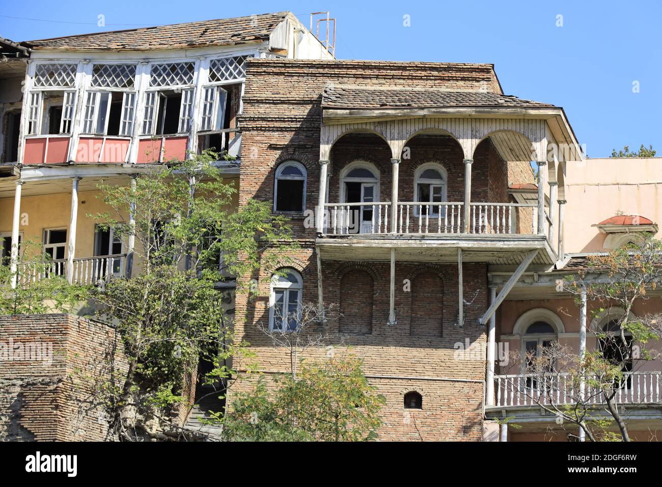 Old Town of Tiflis, Tbilisi, Georgia Stock Photo - Alamy
