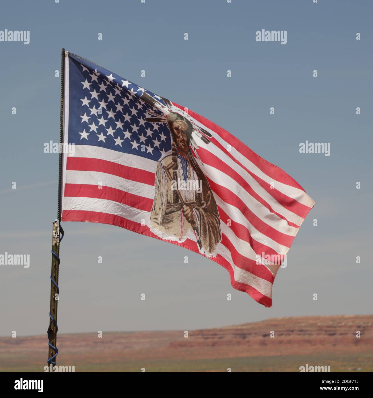 Flag in monument valley arizona hi-res stock photography and images - Alamy