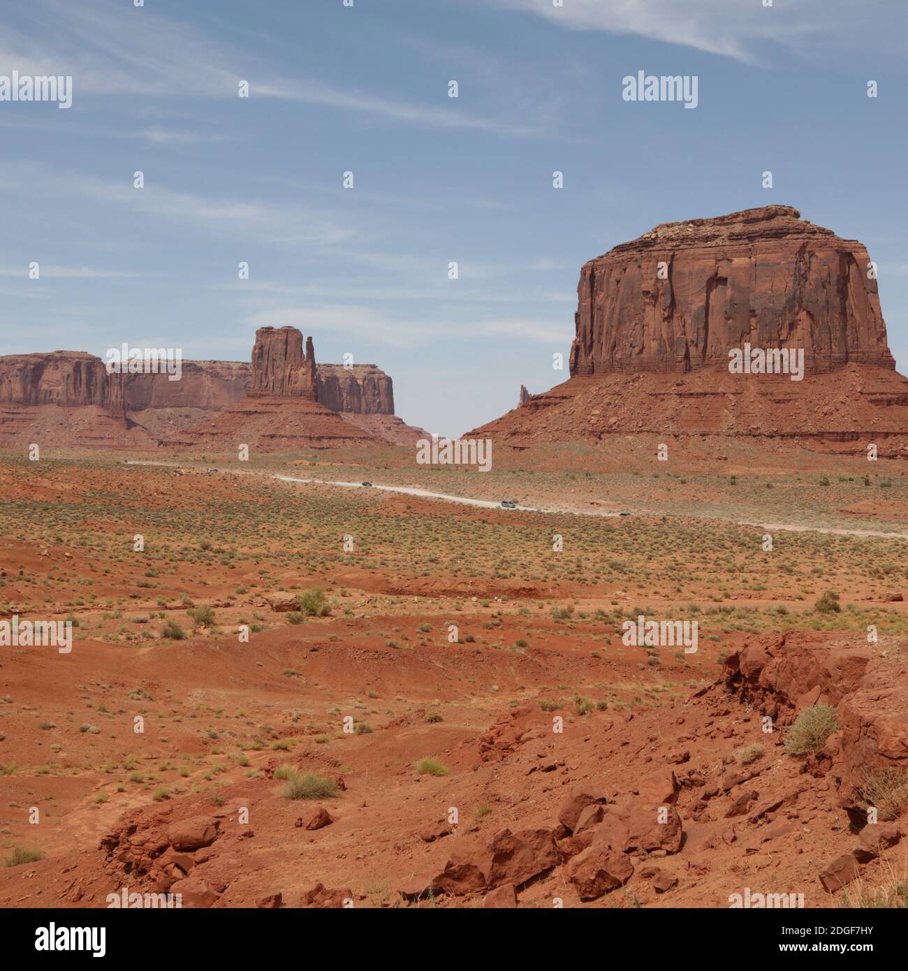 The monument valley park Stock Photo - Alamy
