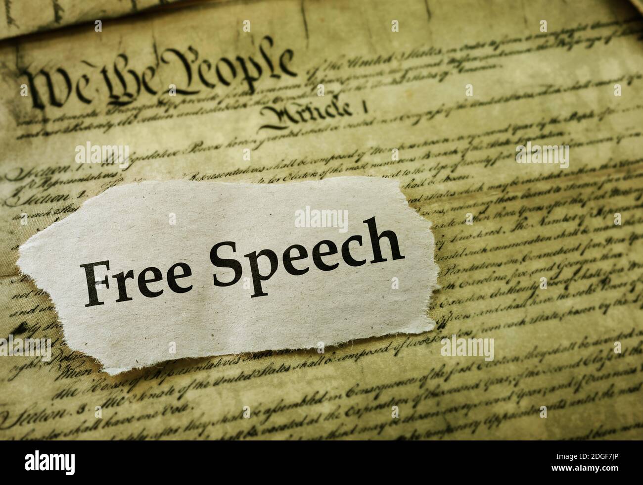 Right to free speech hi-res stock photography and images - Alamy