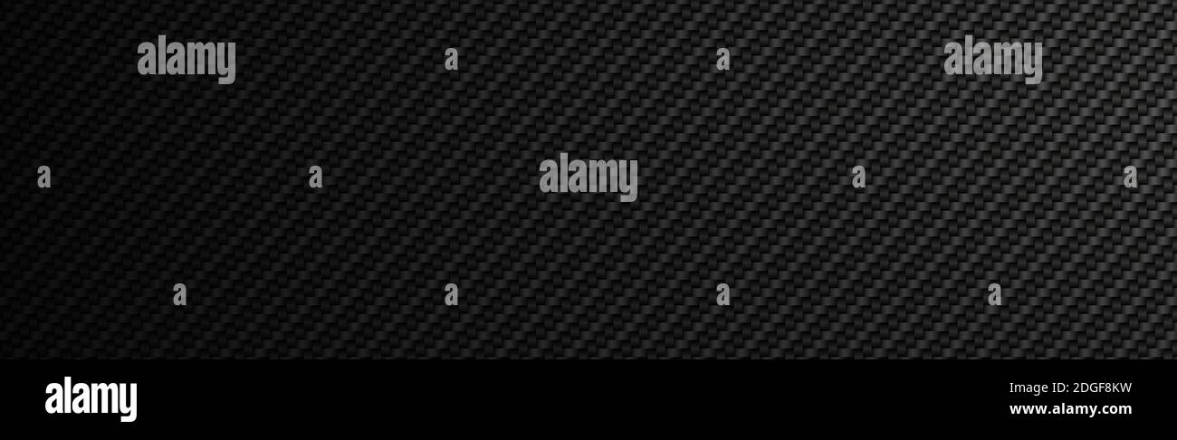 Black realistic panoramic texture, modern carbon material ...