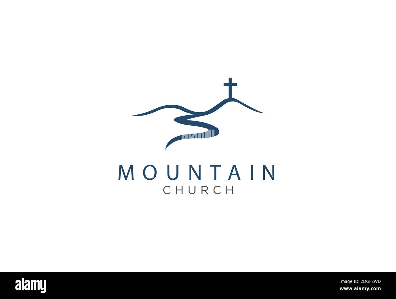 Church logo hi-res stock photography and images - Alamy