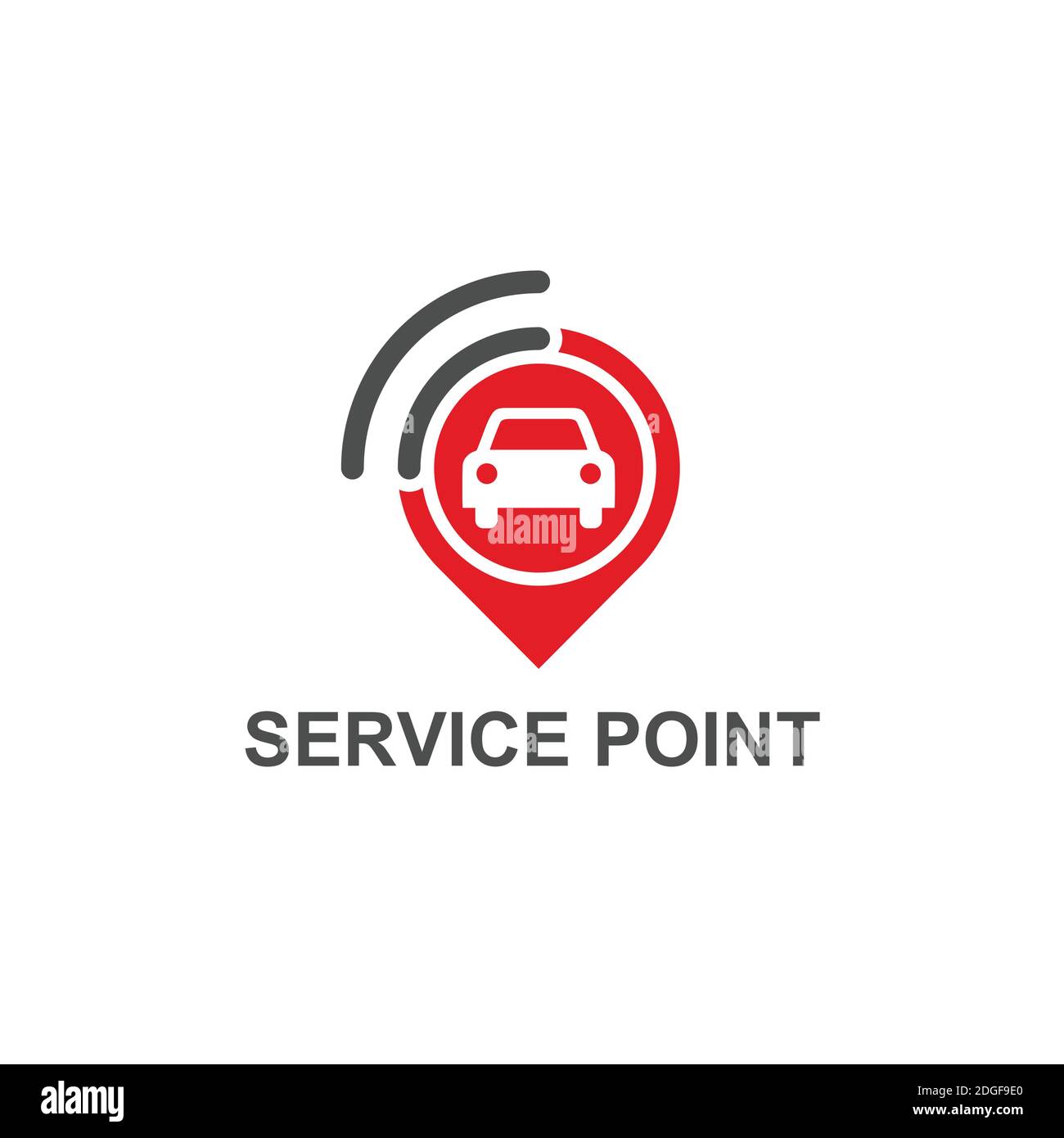 Design Point Car Workshop logo template Stock Vector Image & Art - Alamy