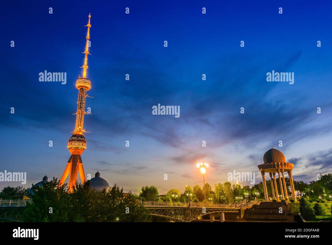 Tashkent Television Tower, Uzbekistan Stock Photo - Alamy