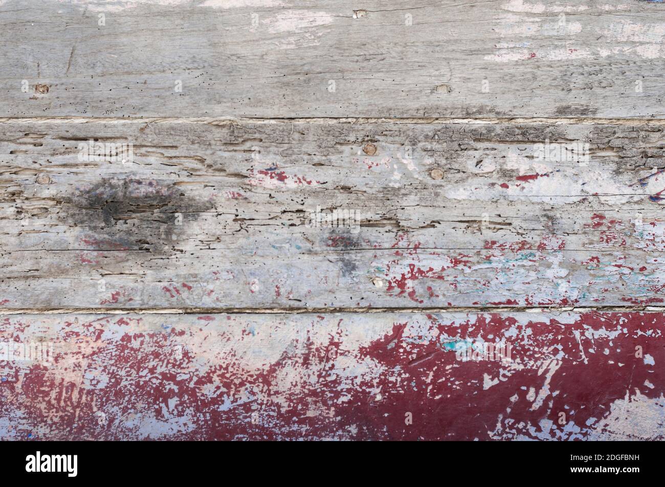 Rustic wood background, texture with weathered layers of paint Stock ...