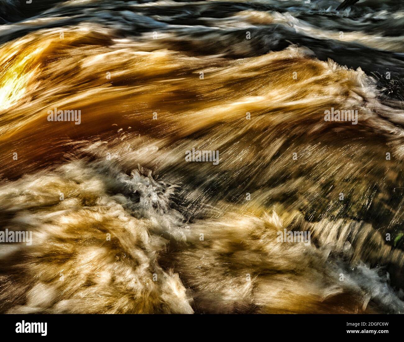 The Movement of Water Stock Photo - Alamy