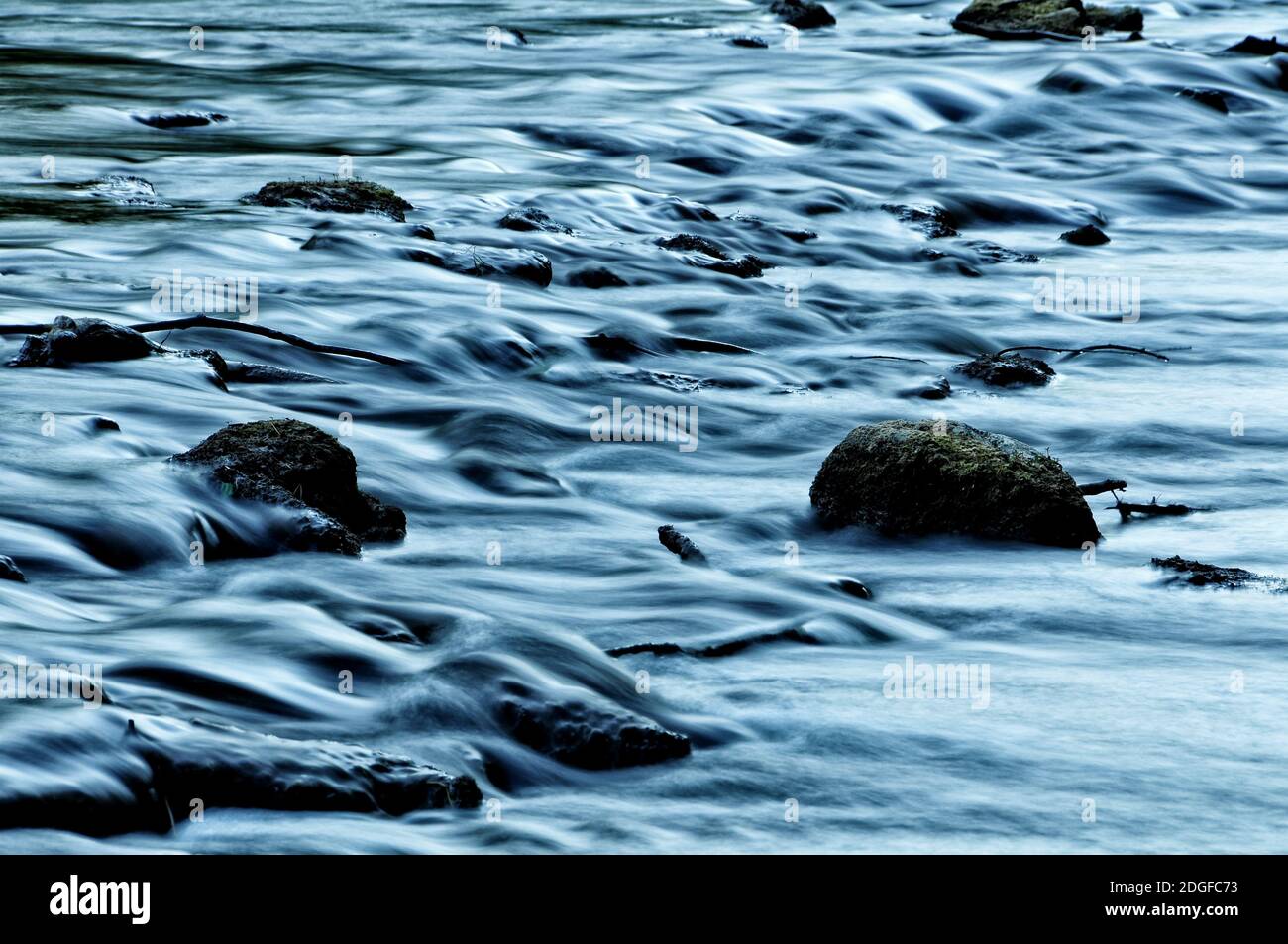 The Movement of Water Stock Photo - Alamy
