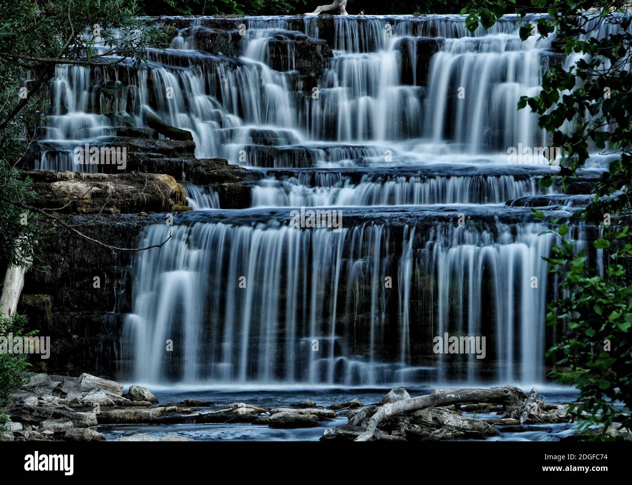 The Movement of Water Stock Photo - Alamy