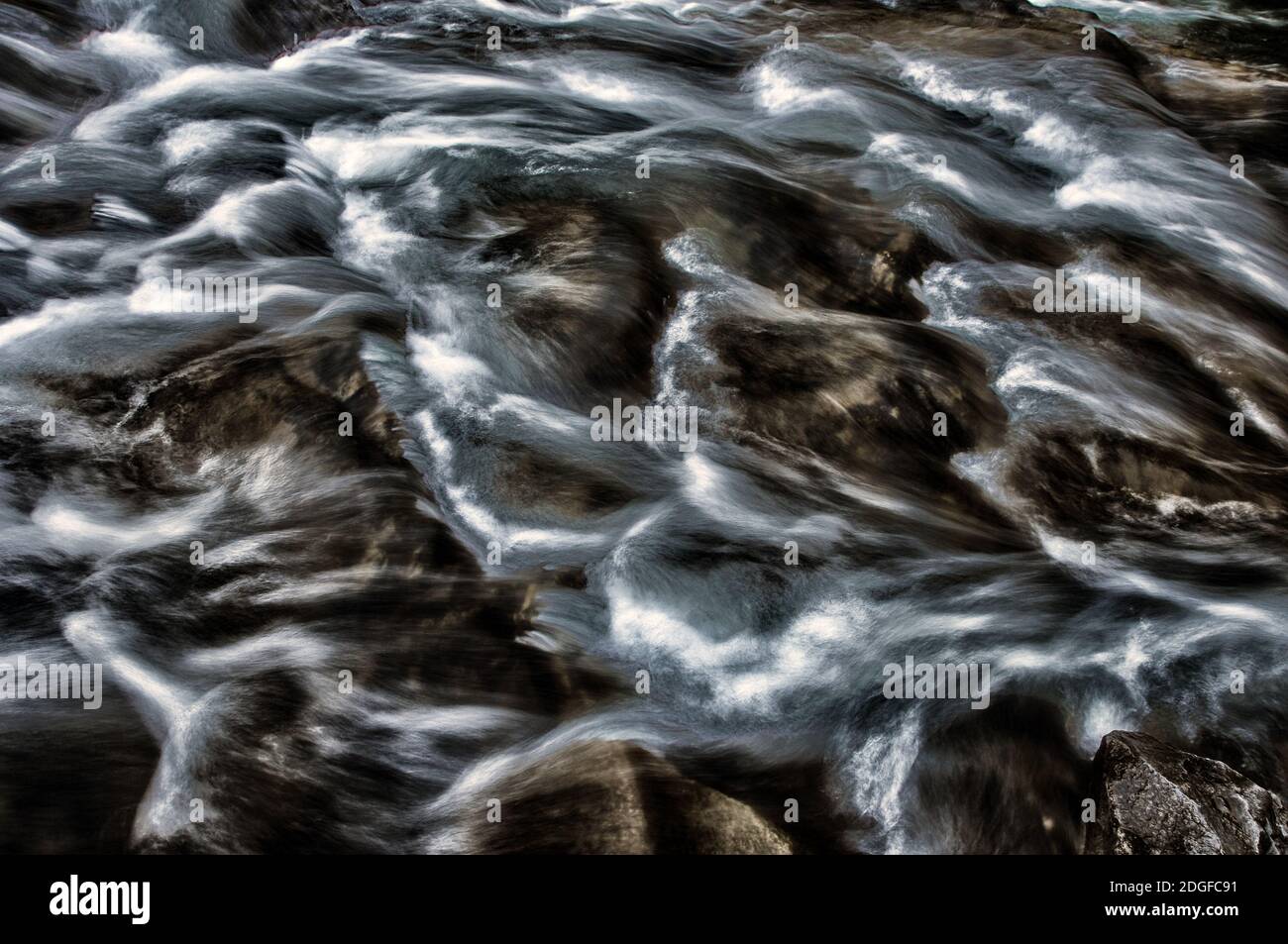 The Movement of Water Stock Photo - Alamy