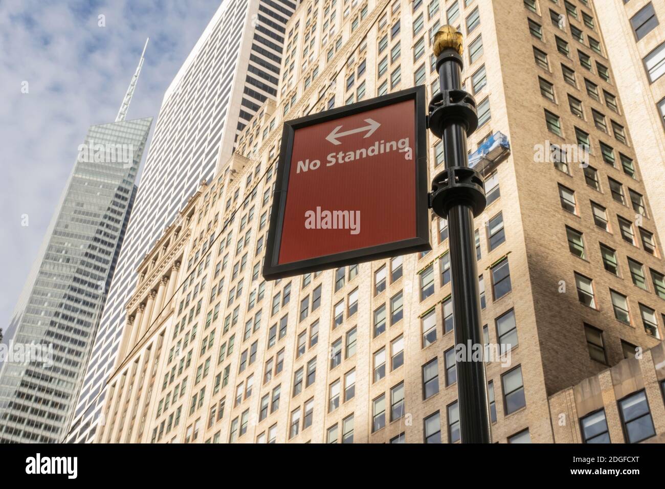 Road signs in the city Stock Photo - Alamy