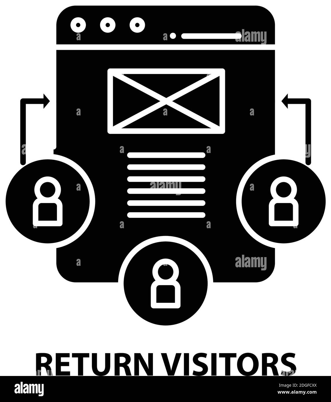 Visitors Sign Icon