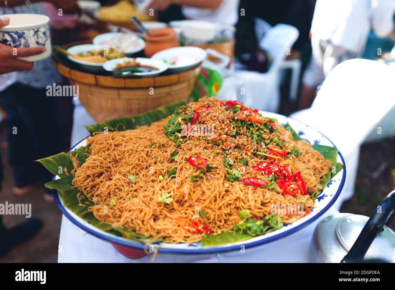 Northern Thai food in the Local food market Stock Photo - Alamy