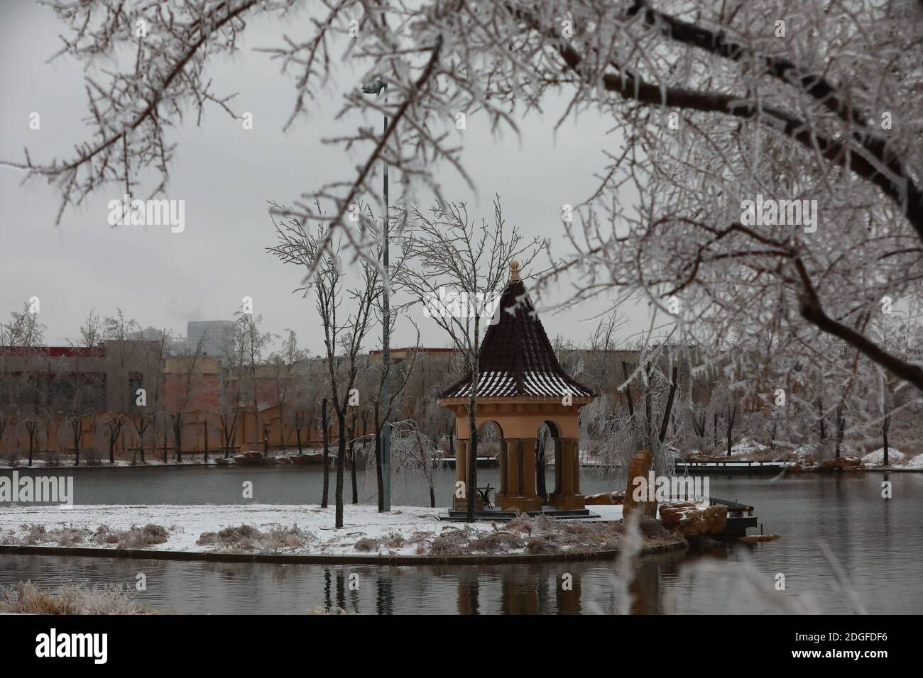 Changchun city encounters extreme weather with rain and snow cooling ...