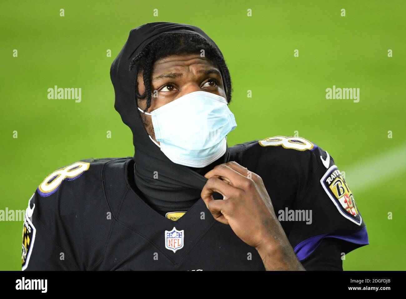 Lamar jackson ravens interview hi-res stock photography and images - Alamy