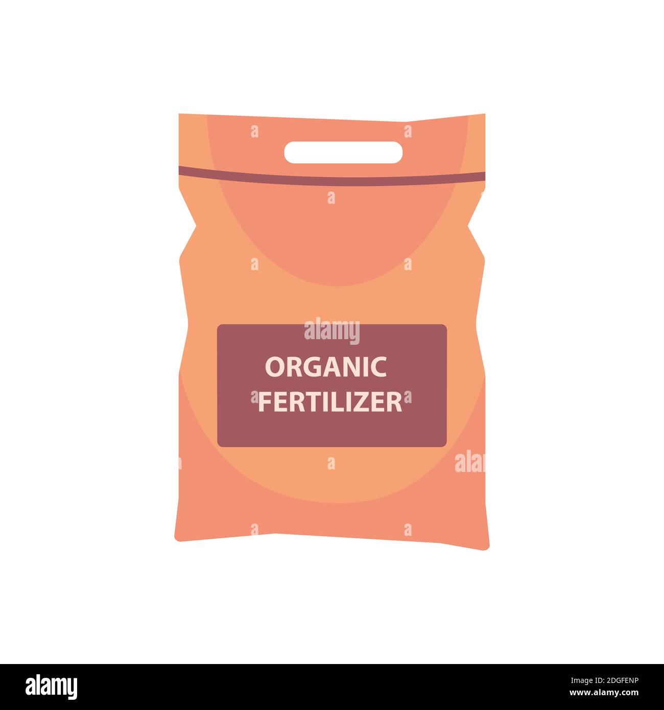 bag with organic fertilizer gardening time organic eco farming ...