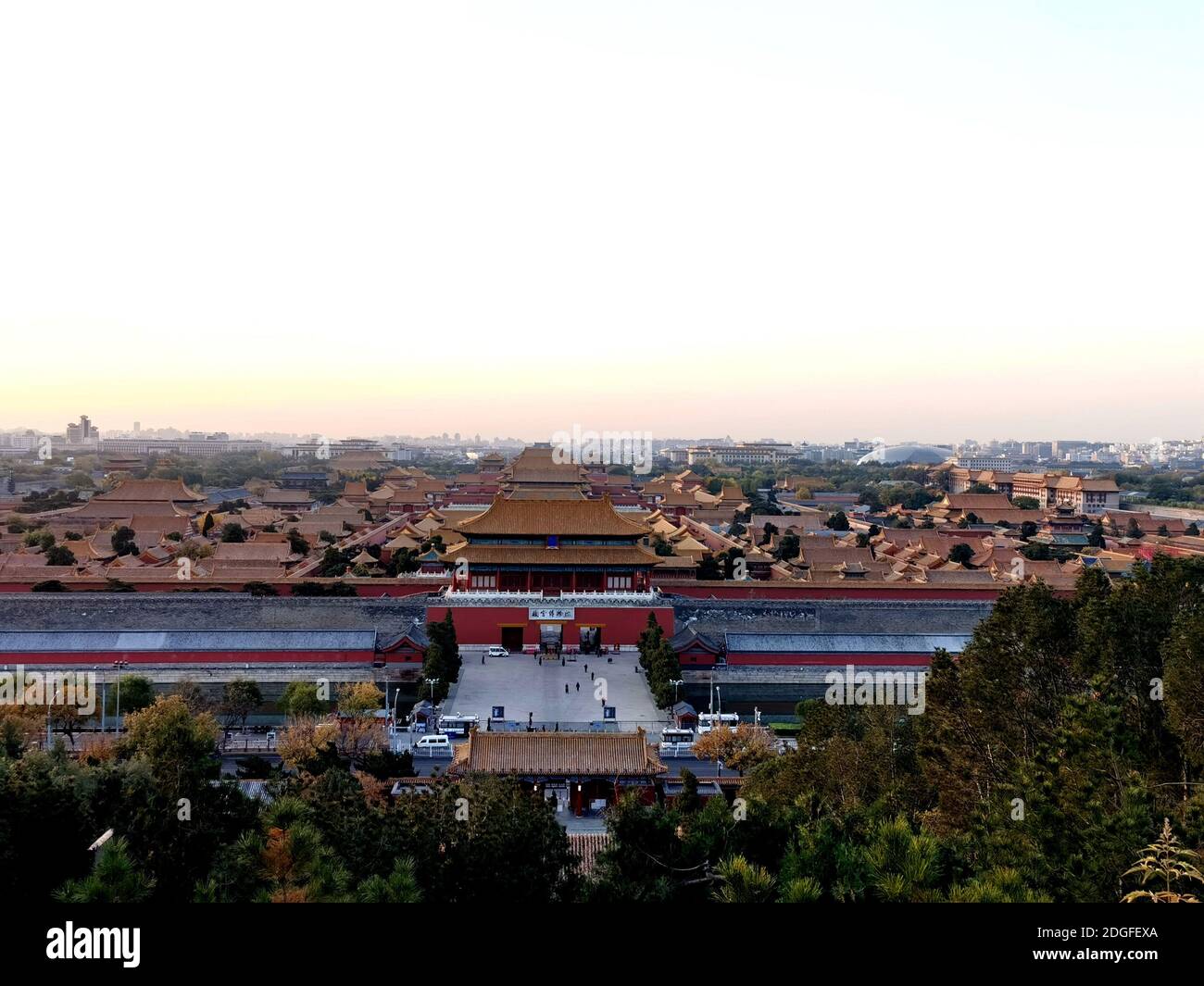Aerial view of the forbidden city hi-res stock photography and images ...