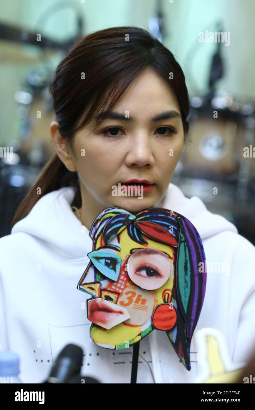 --FILE--Ella Chen Chia-hwa, a Taiwanese singer, actress, and television ...