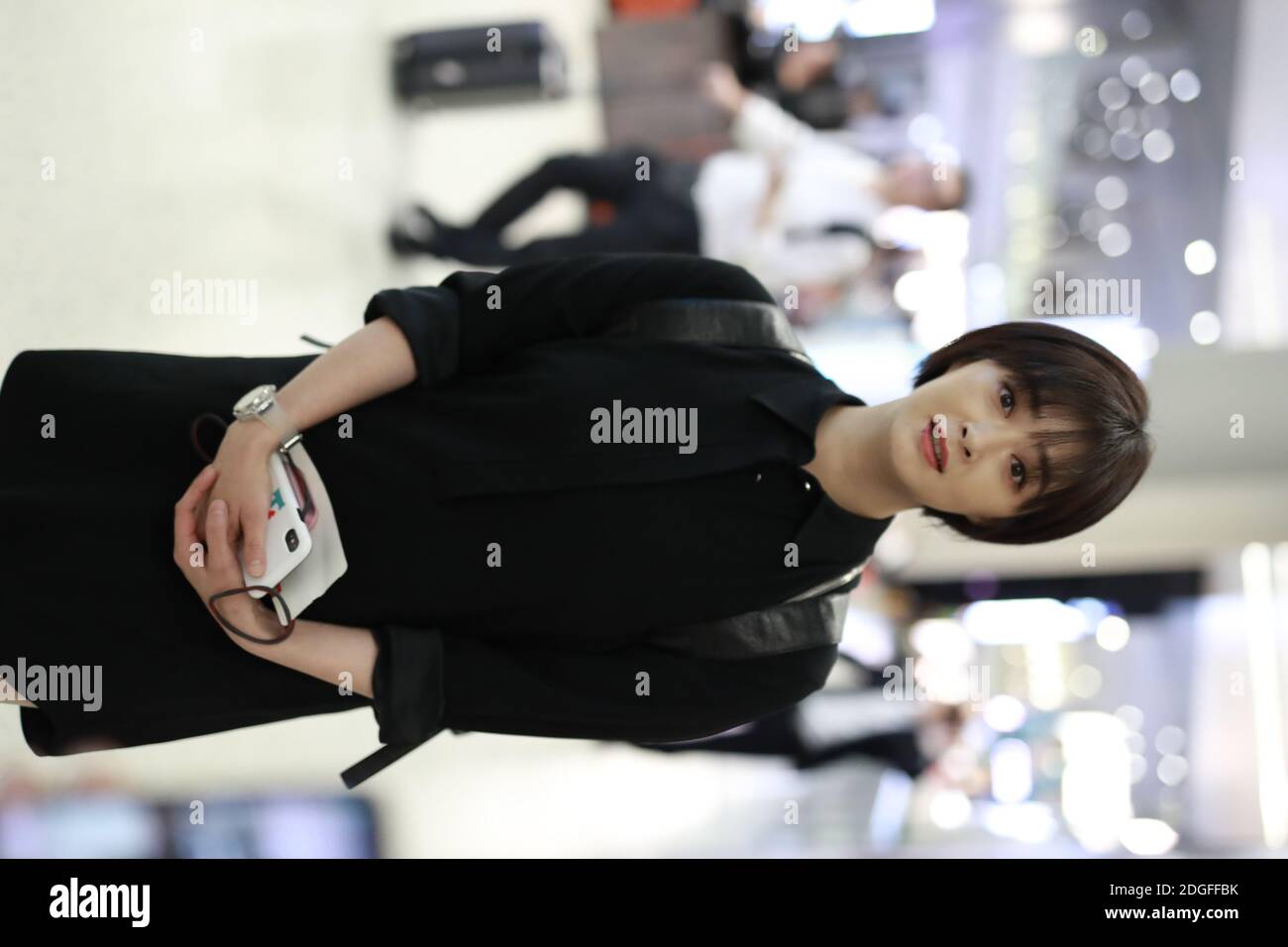 --FILE--Chinese actress Jiang Xin, also known by her English name Rulu ...