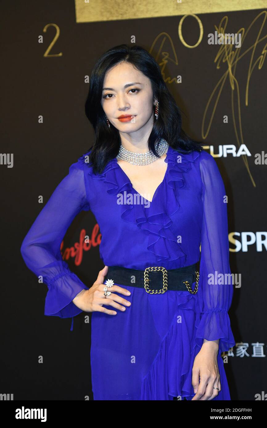 Chinese actress and philanthropist Yao Chen attends Elle Men fashion ...