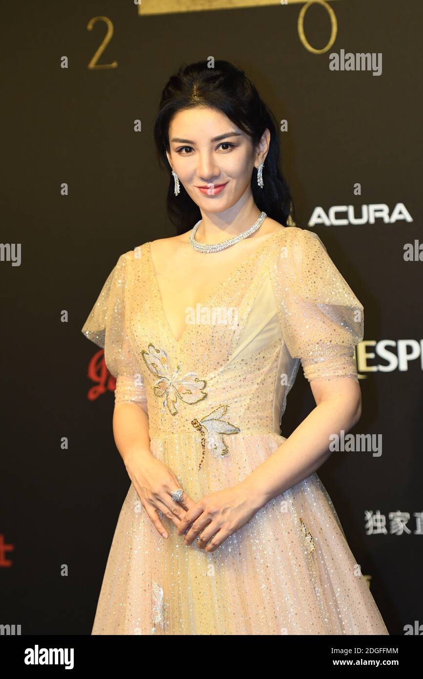 Chinese actress and singer Huang Yi attends Elle Men fashion event in ...