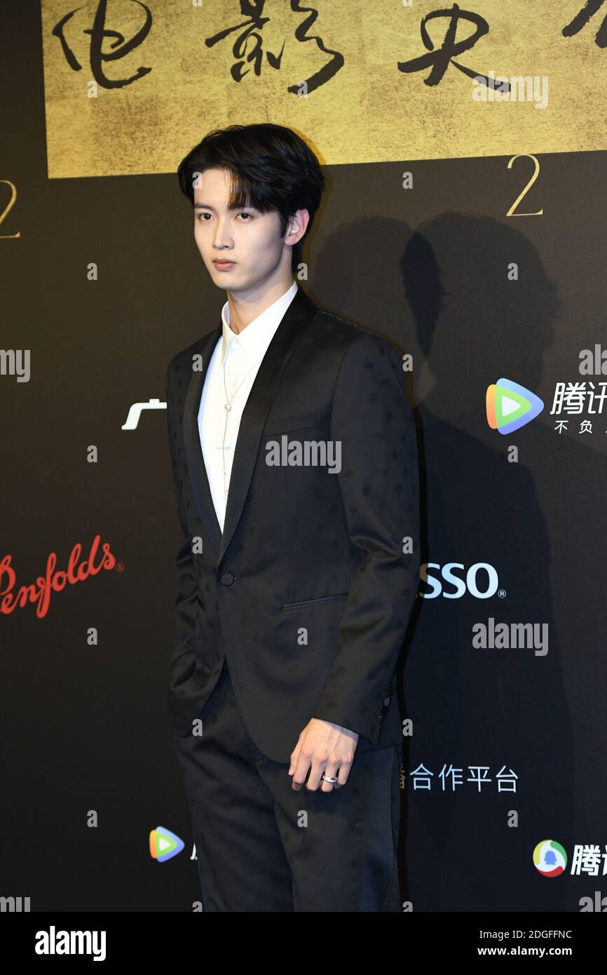 Chinese singer Chen Youwei attends Elle Men fashion event in Shanghai ...