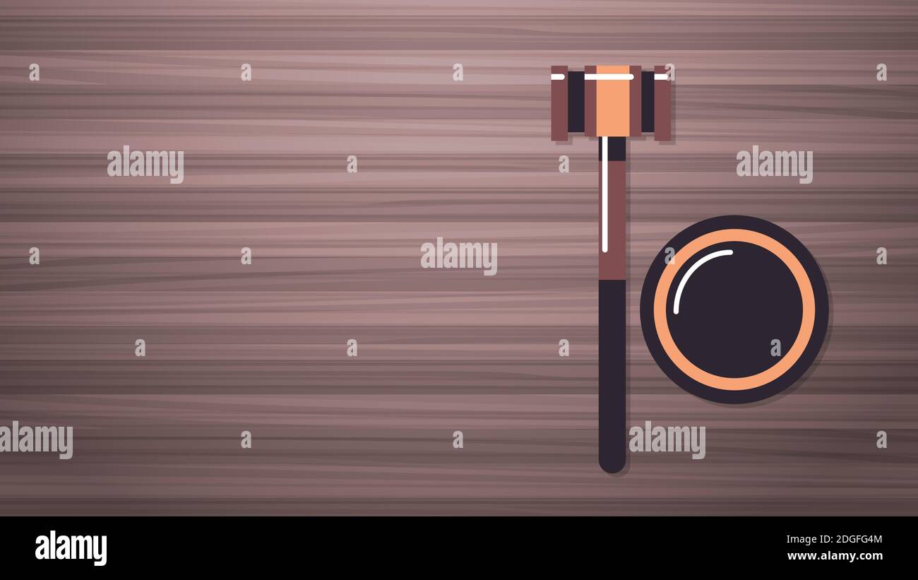 gavel on wooden table legal law advice and justice concept workplace ...