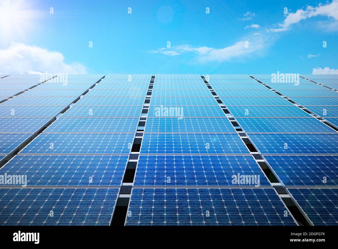 Solar energy concept clean electric hi-res stock photography and images ...