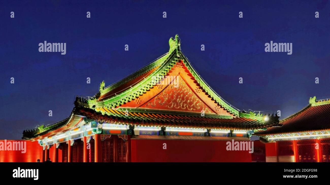File night view lights hi-res stock photography and images - Alamy