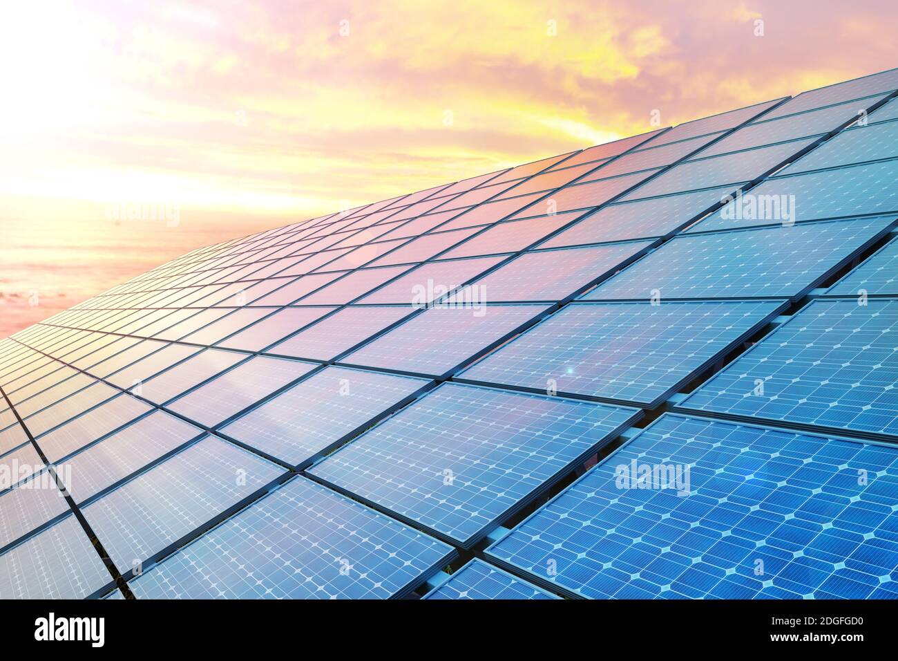 Power station sunset sun hi-res stock photography and images - Alamy