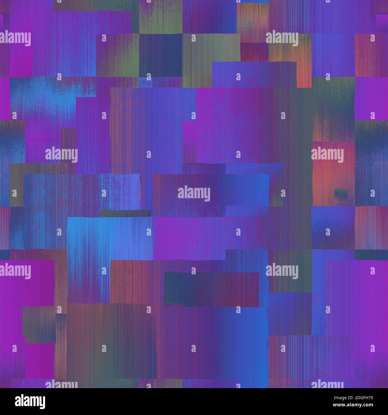 Seamless rectangle geo tile mosaic pattern swatch Stock Photo - Alamy
